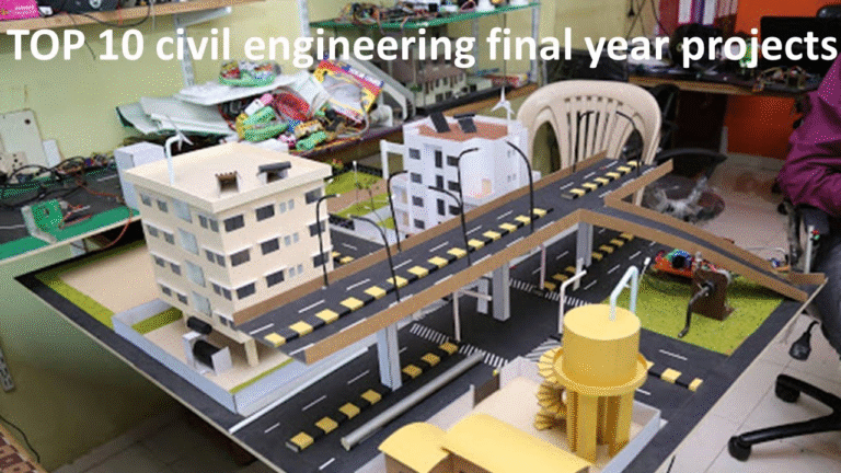 50+ Mini Project Ideas for Civil Engineering Students (Beginner to ...